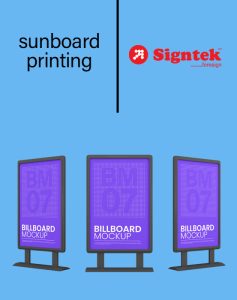 Sunboard Printing – Signtek Print Shop